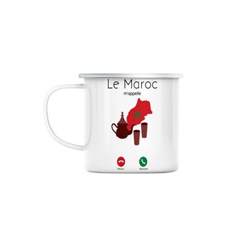 Mug en métal émaillé Le maroc m'appelle culture - Tasse et Mugs - Achat ...