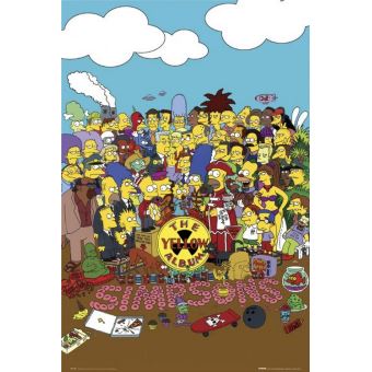 THE SIMPSONS - 61x91,5 cm - AFFICHE / POSTER - Achat & prix | fnac
