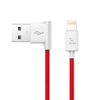 (#19) 1.2m PVC L-type 8 Pin to USB Data Sync Charging Cable, For iPhone ...