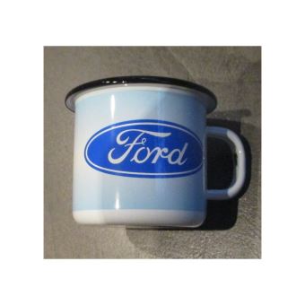 mug ford logo ovale bleu en email tasse à café emaillée bar - Tasse et ...