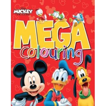 Disney Mickey Mouse & Co Mega Colouring Unknown - broché - Unknown ...