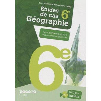 Géographie , 6Ème , Études De Cas - broché - Achat Livre | fnac