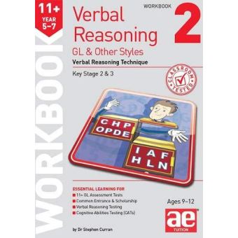 11+ Verbal Reasoning Year 5-7 GL & Other Styles Workbook 2: Verbal ...