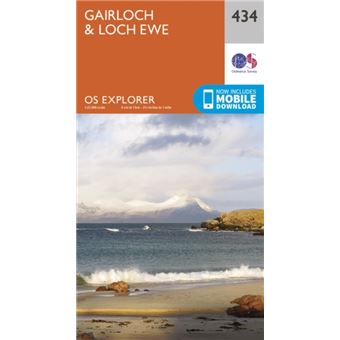 Os Explorer Map (434) Gairloch And Loch Ewe (Map) Ordnance Survey ...