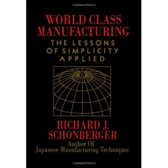 World Class Manufacturing - relié - Achat Livre | fnac
