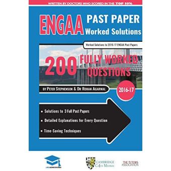 ENGAA Past Paper Worked Solutions: Detailed Step-By-Step Explanations ...
