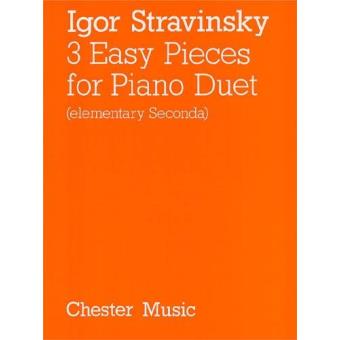 Partitions classique CHESTER MUSIC STRAVINSKY I. - 3 EASY PIECES FOR ...