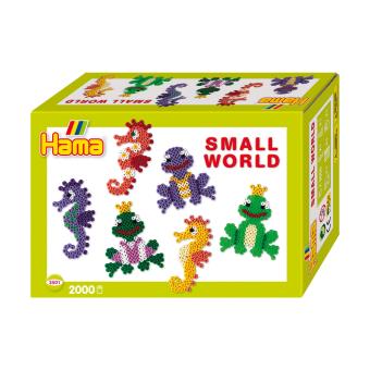 Perles à repasser Hama Midi : Collection Le monde miniature ...
