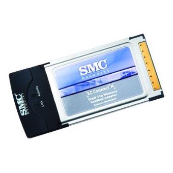 SMC EZ Connect N SMCWCB-N2 - Adaptateur réseau - CardBus - 802.11b/g ...