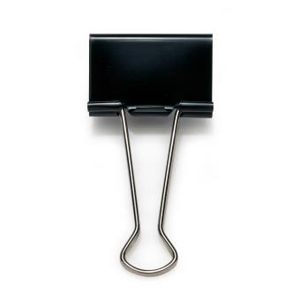 Pqt de 10 Pinces à Double Clip 41mm Noir - Agrafeuse et agrafe - Achat ...