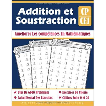 Addition et Soustraction CP - CE1 + De 6000 Opérations NLFBP Editions ...