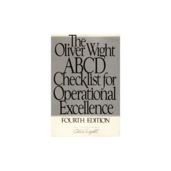 The Oliver Wight ABCD Checklist for Operational Excellence - poche ...