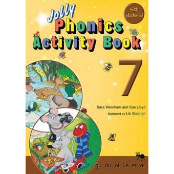 Jolly Phonics Activity Book 7: qu, ou, oi, ue, er, ar Wernham, Sara ...