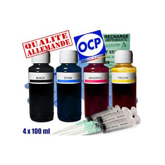 RECHARGE ENCRE- Kit Encre 4x100ML Couleurs 1er PRIX compatible CANON MG ...
