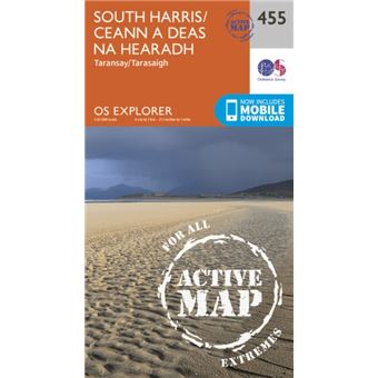 Os Explorer Map Active (455) South Harris/Ceann A Deas Na Hearadh (Os ...