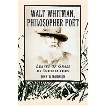 Walt whitman, philosopher poet - MCDONALD, JOHN W. - Compra Livros na ...