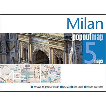 Milan Popout Map - handy pocket size pop up city map of Milan (Popout ...