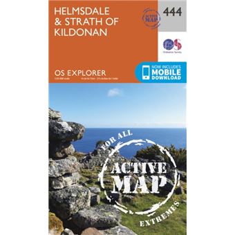 Os Explorer Map Active (444) Helmsdale And Strath Of Kildonan (Os ...