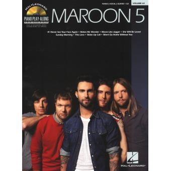 Piano Play-Along Vol.063 Maroon 5 + Cd - Livre CD - Achat Livre | fnac