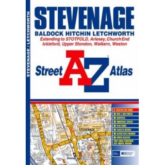 A-Z Stevenage Street Atlas (Street Maps & Atlases) Unknown - broché ...