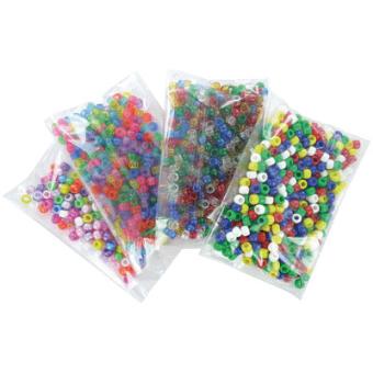 Sachet de 1 600 perles en plastique diamètre 9 mm - Création perle et ...