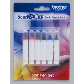 ScanNCut BROTHER Kit stylos couleur (6 pièces) CAPEN1 - Accessoire ...