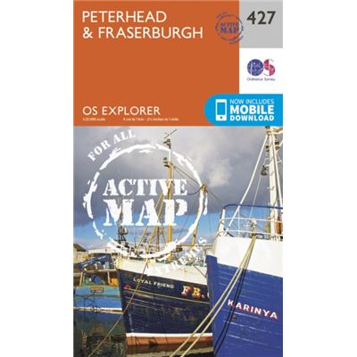 Os Explorer Map Active (427) Peterhead And Fraserburgh (Os Explorer ...