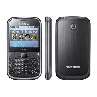 Smartphone Samsung S3350 Noir / Ch@t 335 - Téléphone portable basique ...