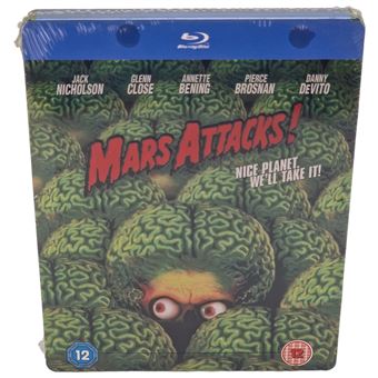 -20€ sur Mars Attacks! Blu-ray SteelBook Zavvi Edition limitée à 2500 exemplaires Zone B VF ...