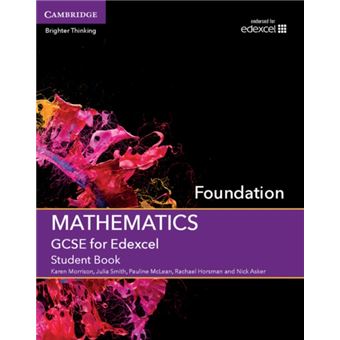 Gcse Mathematics For Edexcel Foundation Student Book (Gcse Mathematics ...
