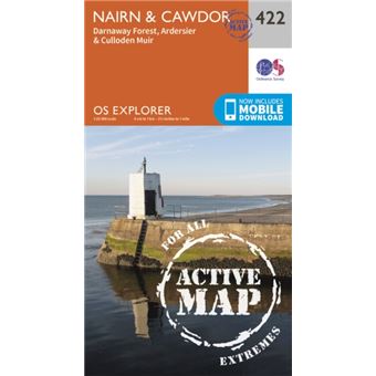 Os Explorer Map Active (422) Nairn And Cawdor (Os Explorer Active Map ...