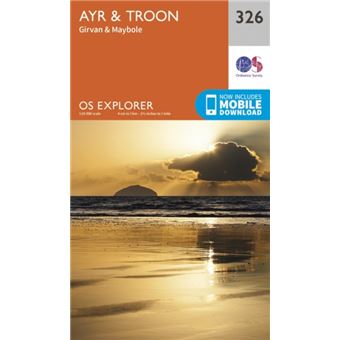 Os Explorer Map (326) Ayr And Troon (Map) - poche - Ordnance Survey ...