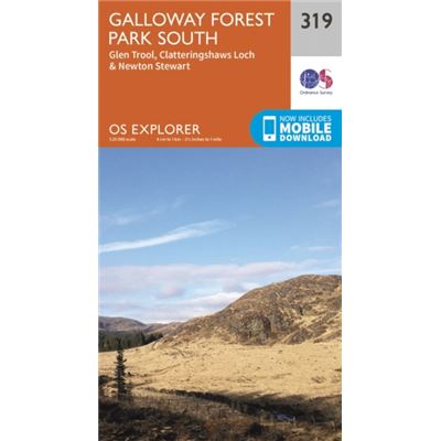 Os Explorer Map (319) Galloway Forest Park South (Map) Ordnance Survey ...