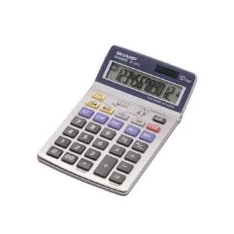 Sharp el 337c calculatrice 12 chiffres (import royaume uni) - Accessoire Four et Micro-Onde ...