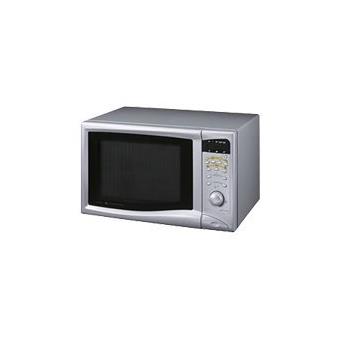 Smeg ME202X - four micro-ondes grill - pose libre - gris métallisé ...