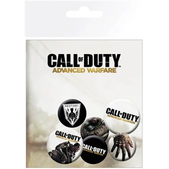 Call Of Duty Paquet De Badges - Advanced Warfare, 4 X 25mm & 2 X 32mm ...