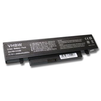 vhbw Batterie 4400mAh pour ordinateur portable Samsung N210, N220, NB30, NP-N210, NT-NB30 ...