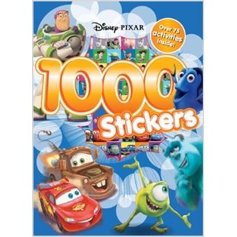 Disney Pixar 1000 Sticker Book - [Livre en VO] Parragon Books - poche ...