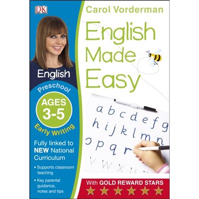 English Made Easy Early Writing Preschool Ages 3-5 (Carol Vorderman's ...