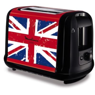 Toaster 850 w 2 fentes subito union jack moulinex - Achat & prix | fnac
