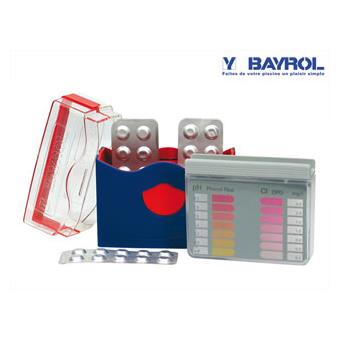 Trousse D'Analyse Pool Tester Bayrol Ph Et Chlore - Jeu d'eau et de ...