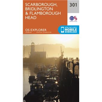 Os Explorer Map (301) Scarborough, Bridlington And Flamborough Head ...