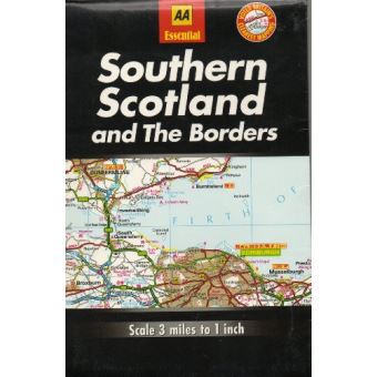 Road Map Britain: Southern Scotland and the Borders (AA Essential ...