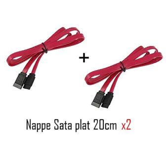 CABLING® Pack 2 X nappe interne sata - Montage et connectique PC ...