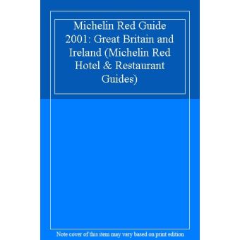 Michelin Red Guide: Great Britain and Ireland (Michelin Red Hotel ...