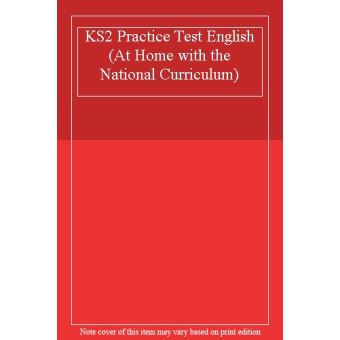 KS2 Practice Test English (At Home with the National Curriculum ...