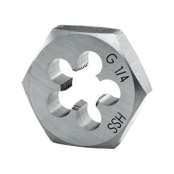 Filière 6 pans, BSP, Filetage : G 1/8 pouces, Filets par 28 pouces ...