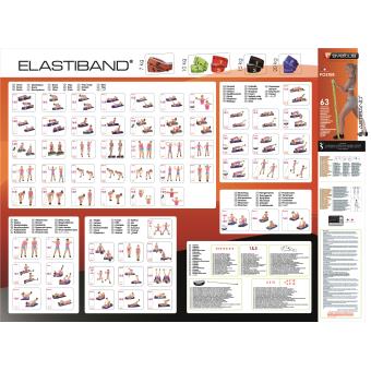 Sveltus - Poster Elastiband® 63 Exercices - Accessoires de musculation ...