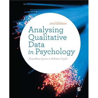 Analysing Qualitative Data In Psychology (Paperback) Evanthia Lyons ...