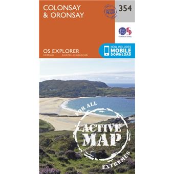 Os Explorer Map Active (354) Colonsay And Oronsay (Os Explorer Active ...